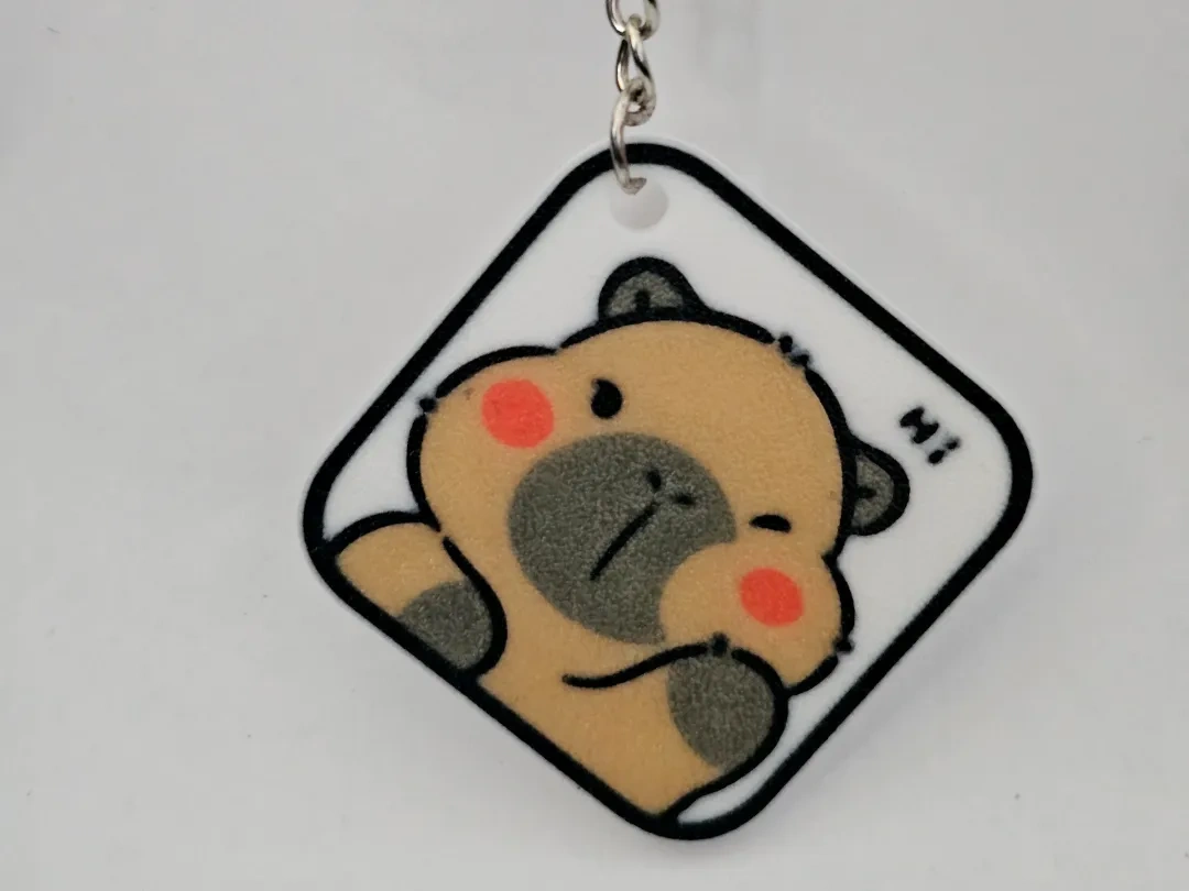 Capybara Keychain (18/24) by 狂飙di小猪 - MakerWorld