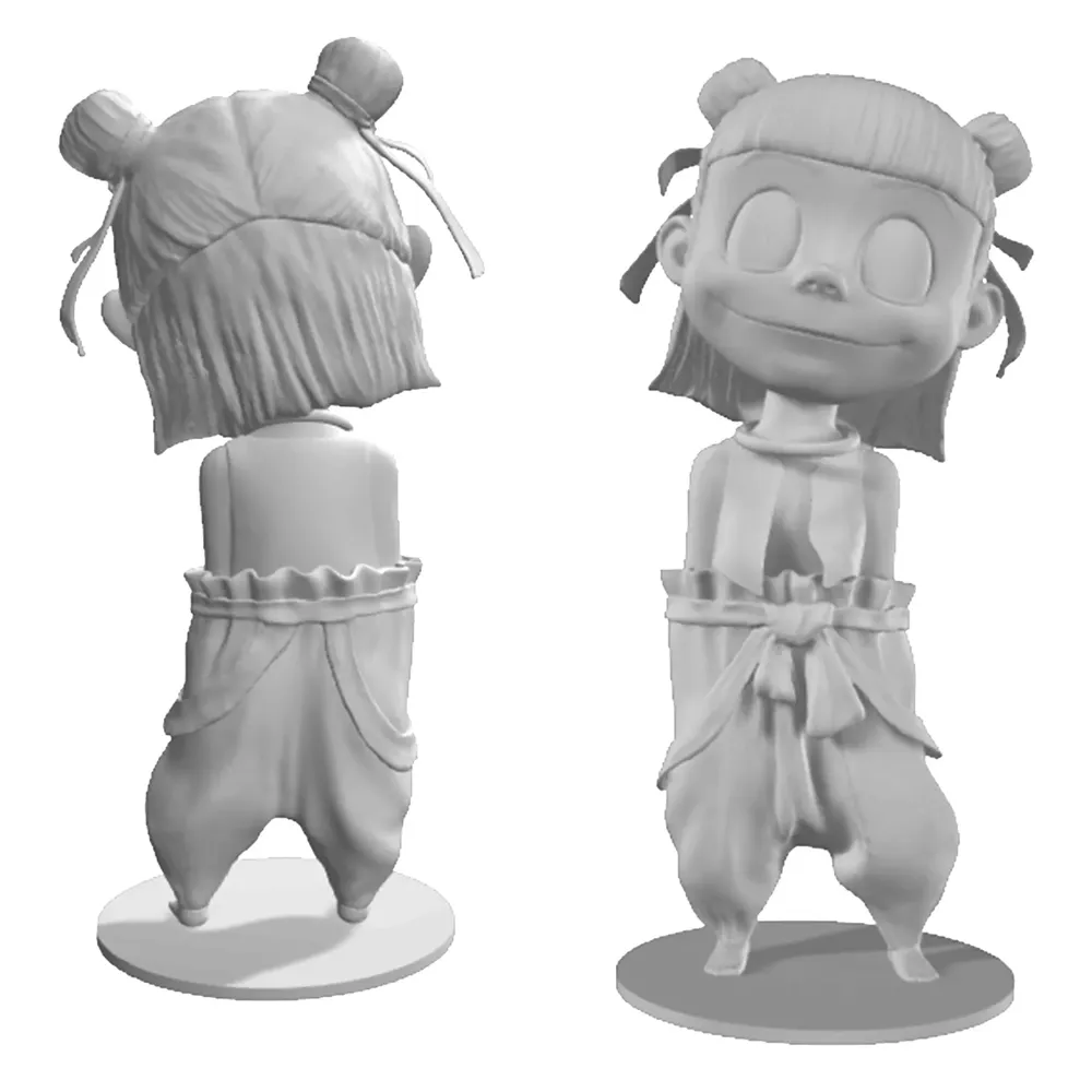 Nezha Nezha's Devil Child Descent to Earth standing hands in pockets ...