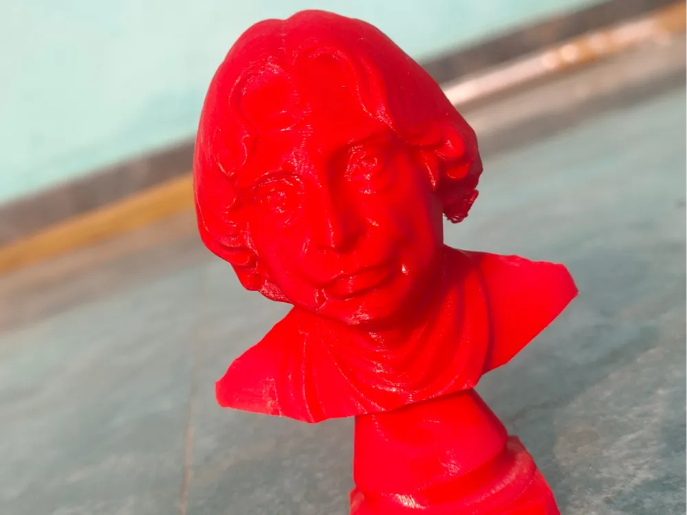 3D model of bust sculpture of Dr. APJ Abdul Kalam - Free 3D Print Model ...