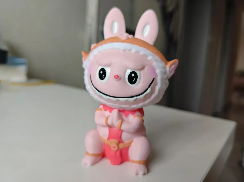 Labubu~labubu Palms together by 光LIGHT - MakerWorld