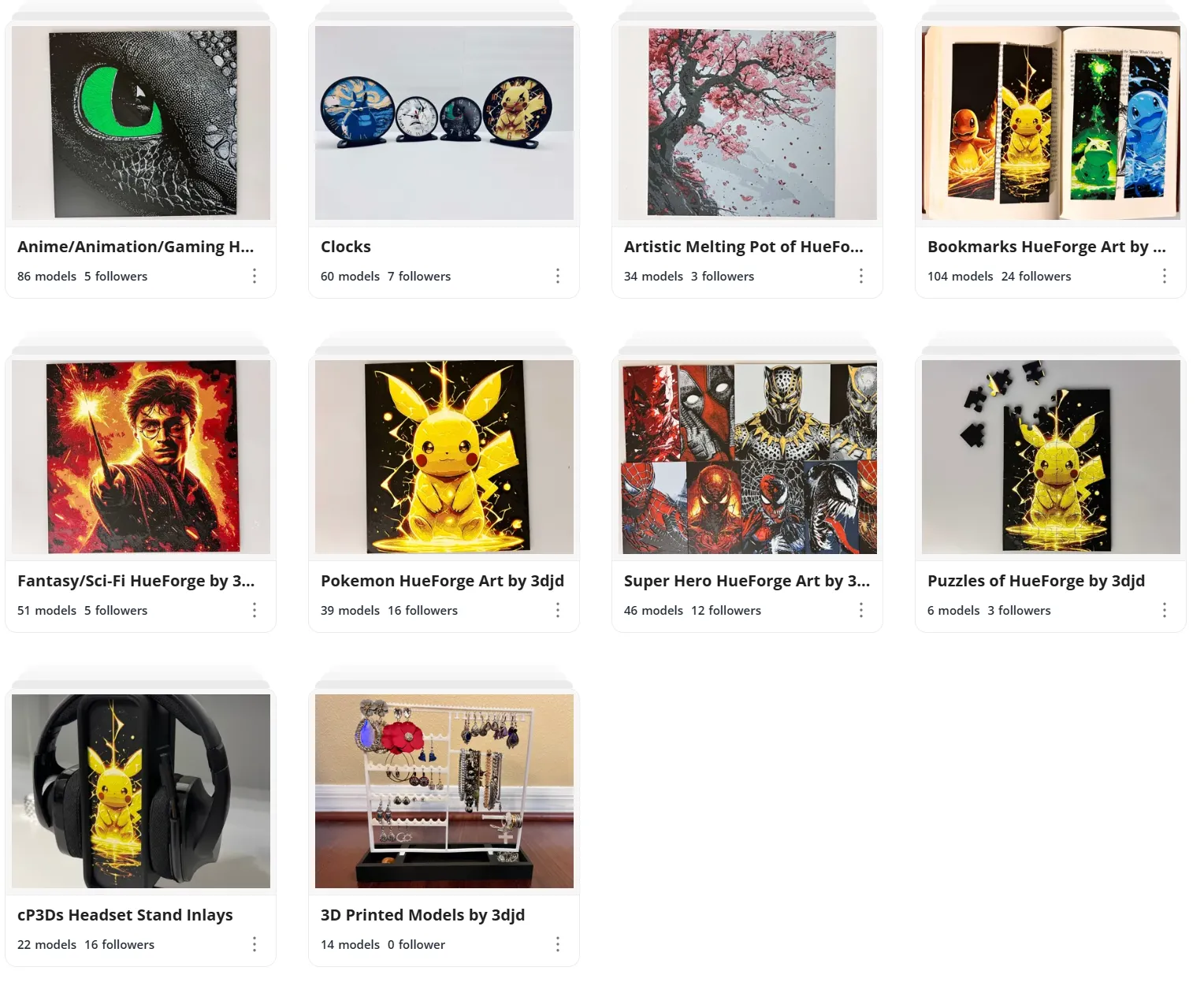 Universal Hueforge Wall Mount Frames/Borders by 3djd MakerWorld ...