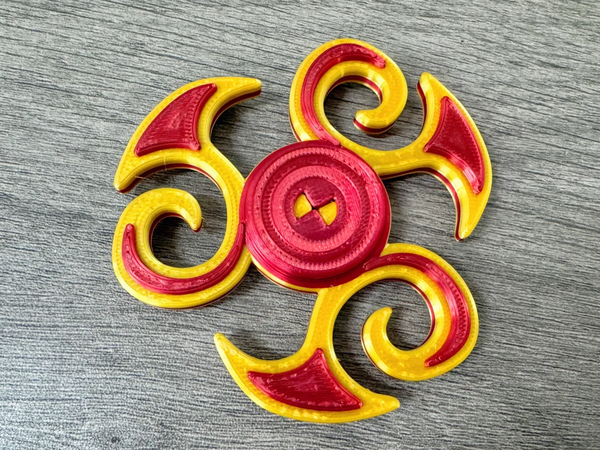 Nezha Magic Orb Fire Wheel Finger Spinner by 关灯DIY - MakerWorld