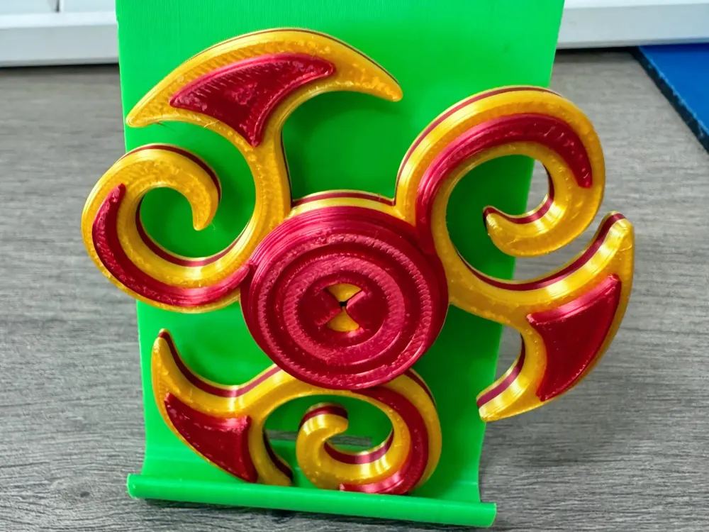 Nezha Magic Orb Fire Wheel Finger Spinner by 关灯DIY - MakerWorld