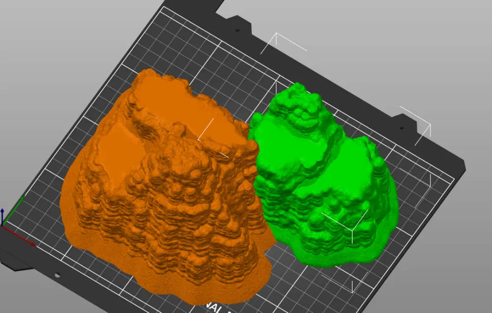 Stratified rocks - Free 3D Print Model - MakerWorld