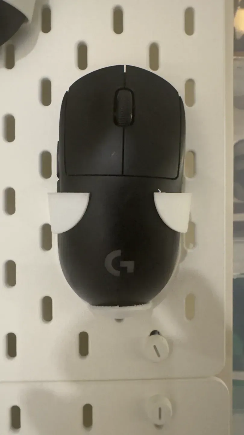 Logitech G Pro Wireless Mouse IKEA Pegboard Hanger by Add.J MakerWorld ...