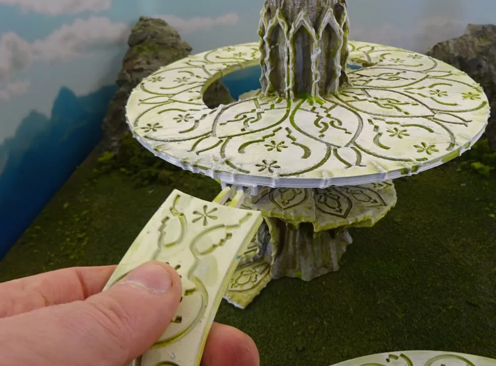 Elven treehouse by Terrain4Print - MakerWorld