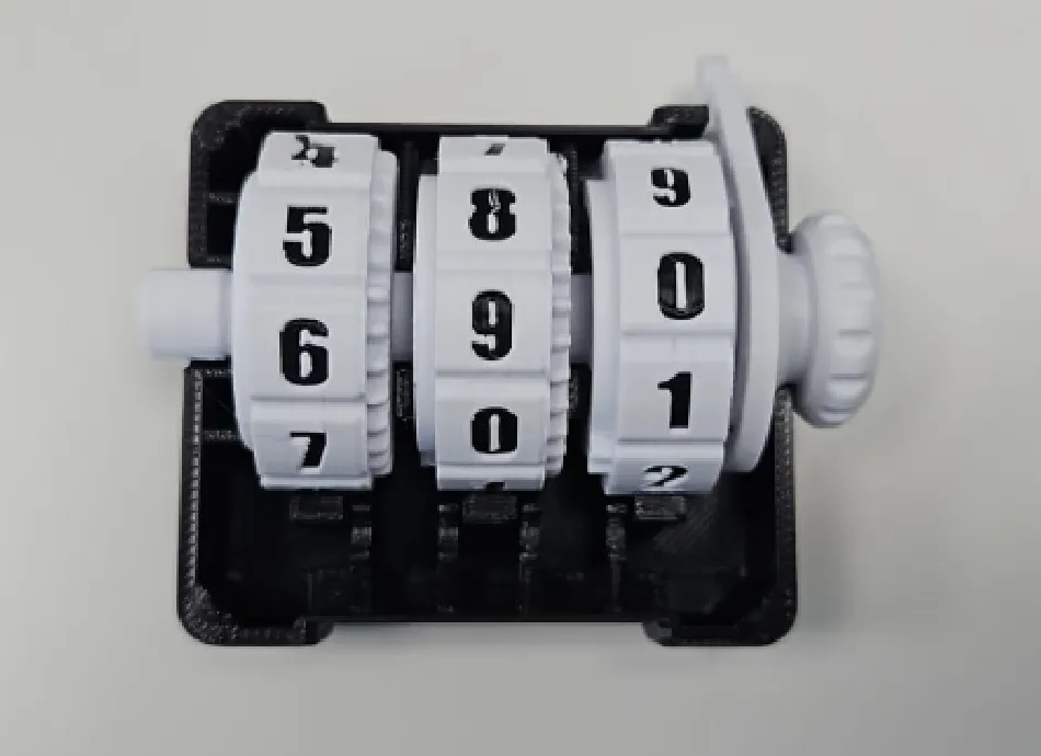 Mechanical Counter - all printed parts! - Free 3D Print Model - MakerWorld