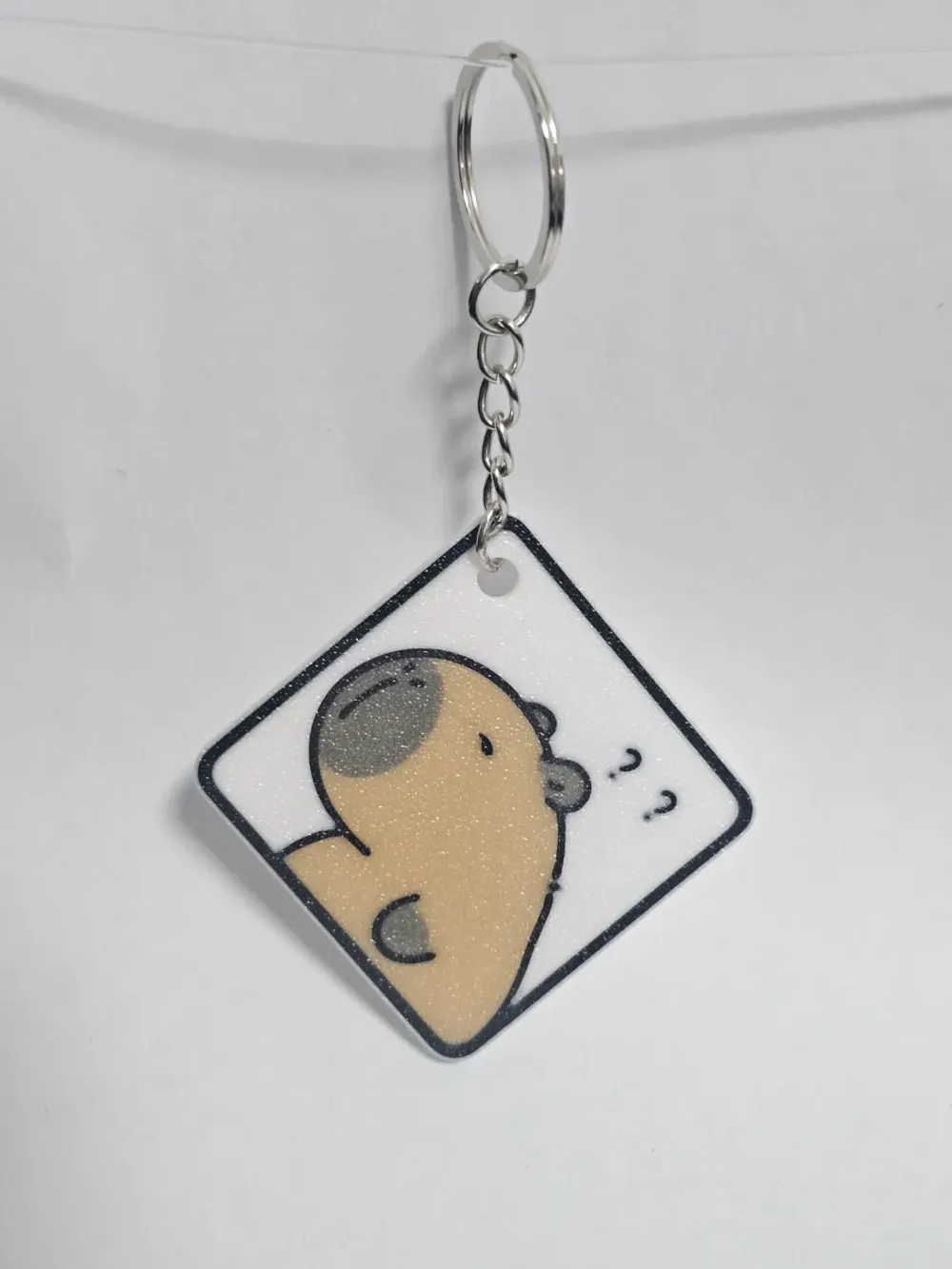 Capybara Keychain (04/24) by 狂飙di小猪 - MakerWorld