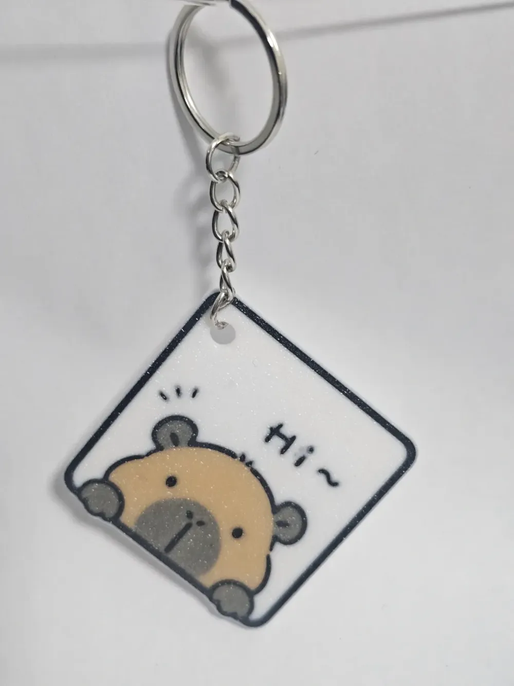 Capybara Keychain (06/24) by 狂飙di小猪 - MakerWorld