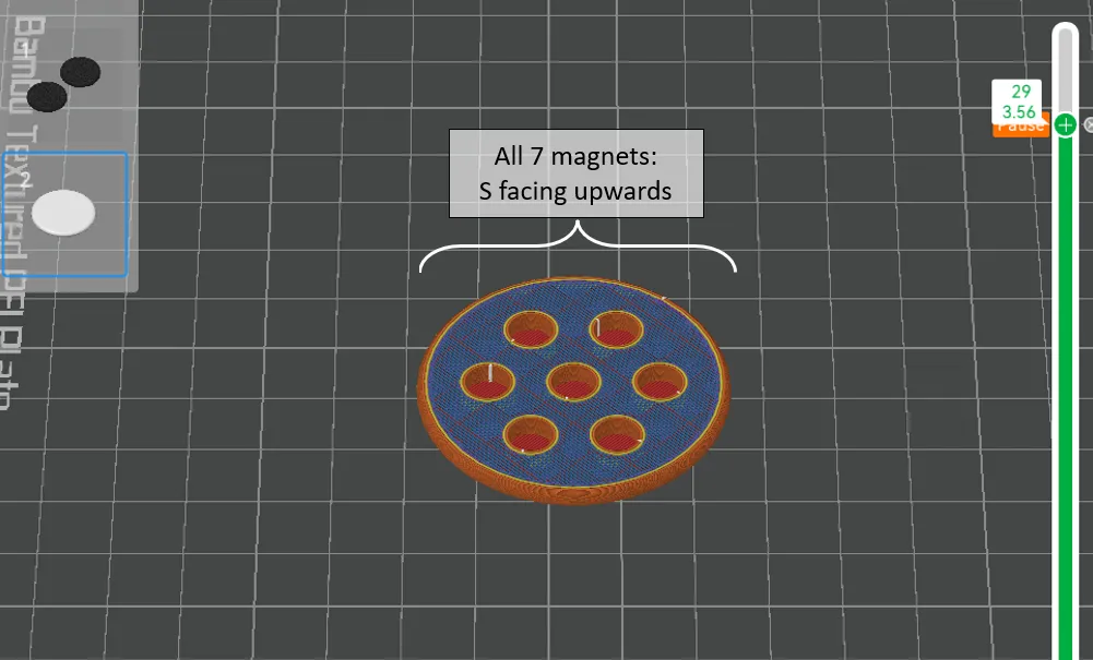Oreo Cookie Slider - magnetic fidget toy - Free 3D Print Model - MakerWorld