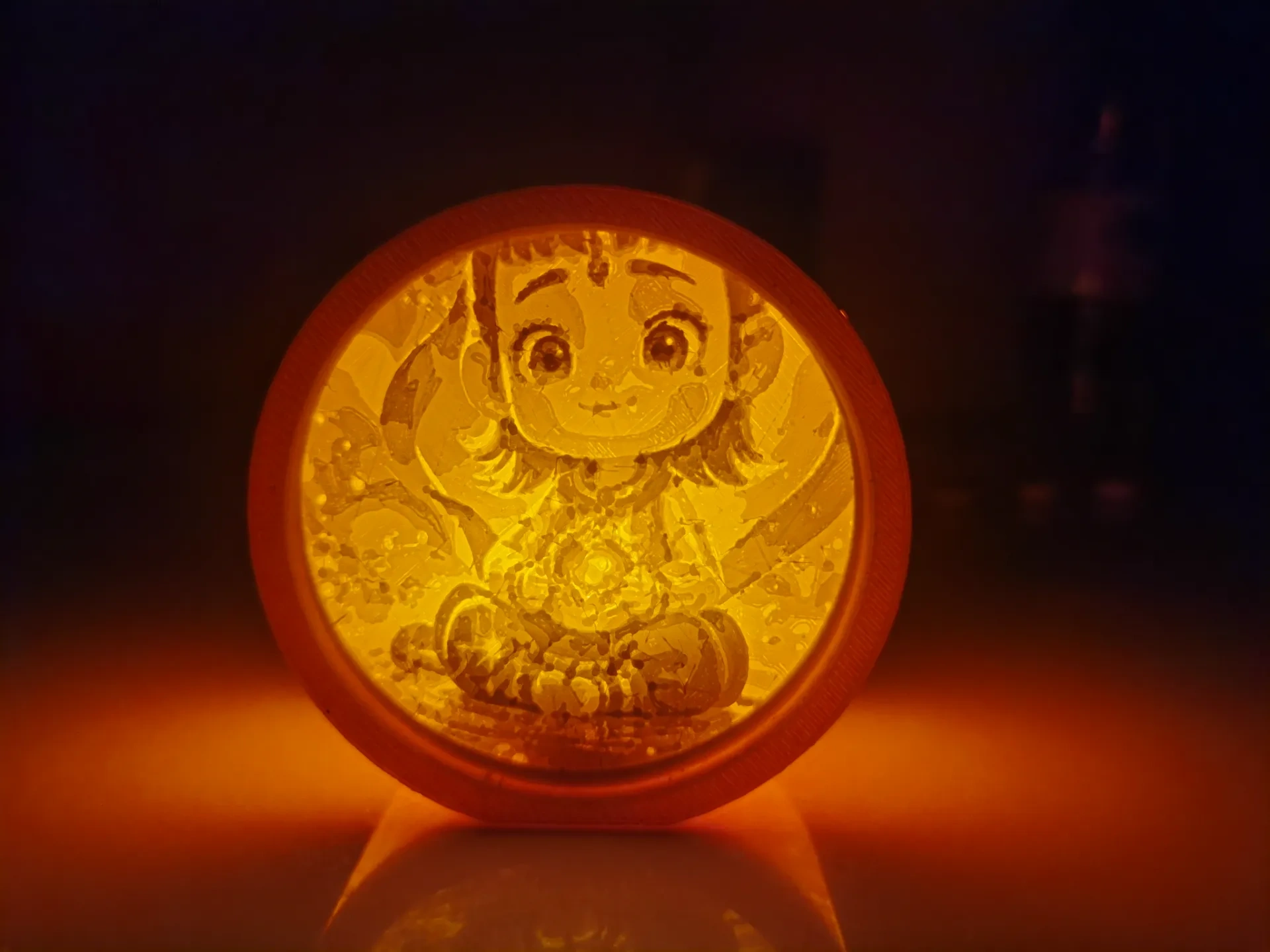 Nezha Night Light by xinghe - MakerWorld