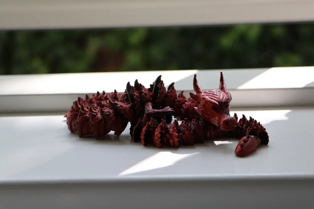 Articulated Demon Dragon - Free 3D Print Model - MakerWorld
