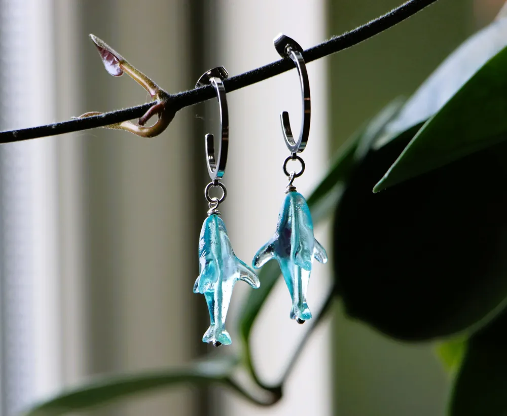 Shark Earrings Collection - Blåhaj by P1lotz MakerWorld: Download Free ...