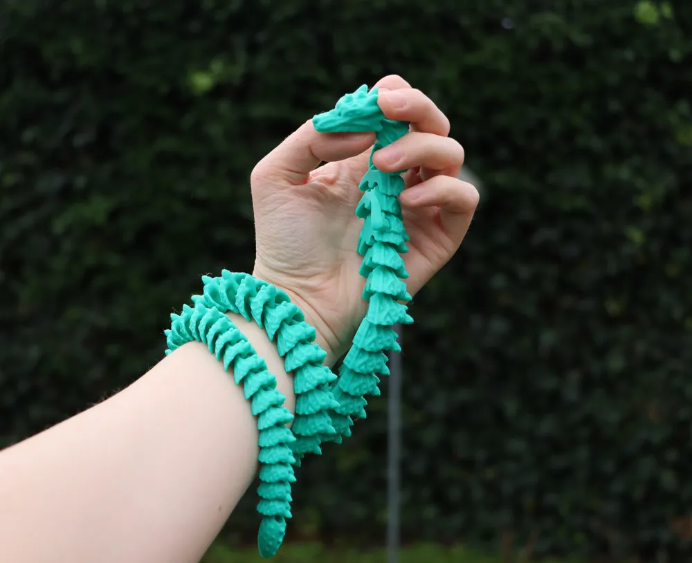Articulated Ocean Dragon - Free 3D Print Model - MakerWorld