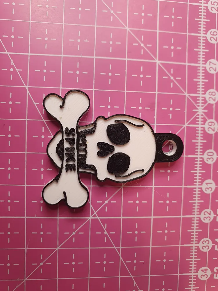 Dog Tag Skull by RonnyG3D MakerWorld: Download Free 3D Models