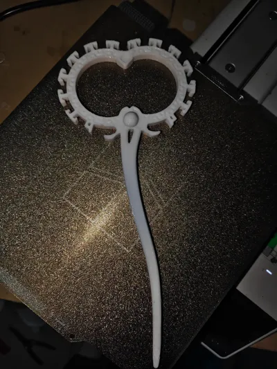 Boundary Beast Hairpin 1.0【50% infill, only 19g】 by 吧唧老吸附 MakerWorld ...