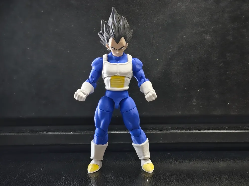 Dragon Ball Vegeta Articulated Figure by daokouxiaxingzou - MakerWorld