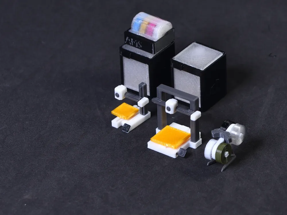 【1/15】My Workshop Miniature Series: Bambu X1 3D Printer by 腾云驾雾陈先森 ...