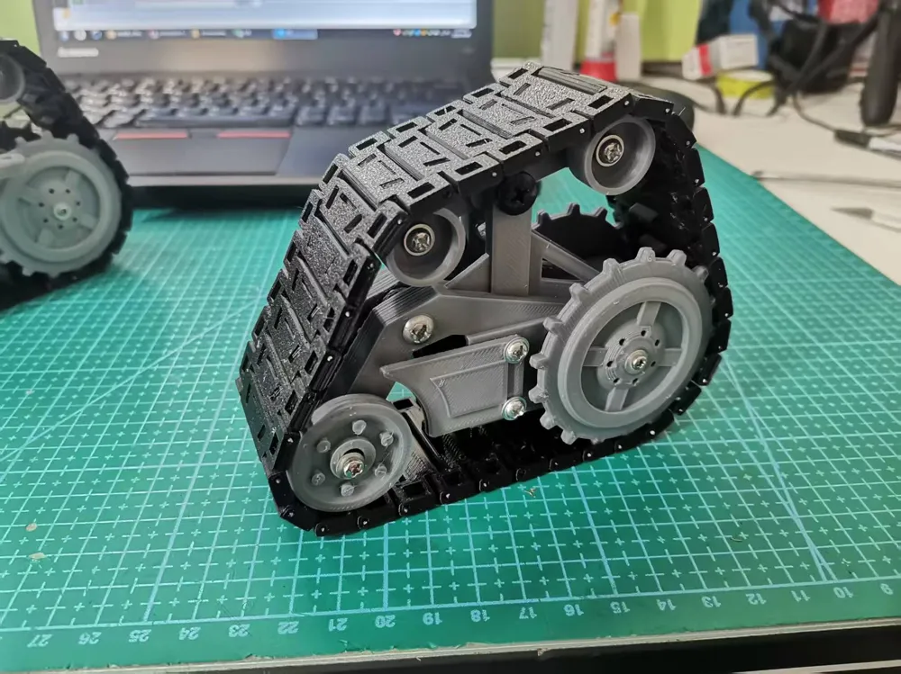 WALL·E robot leg track module TT motor power module DIY robot mobile ...