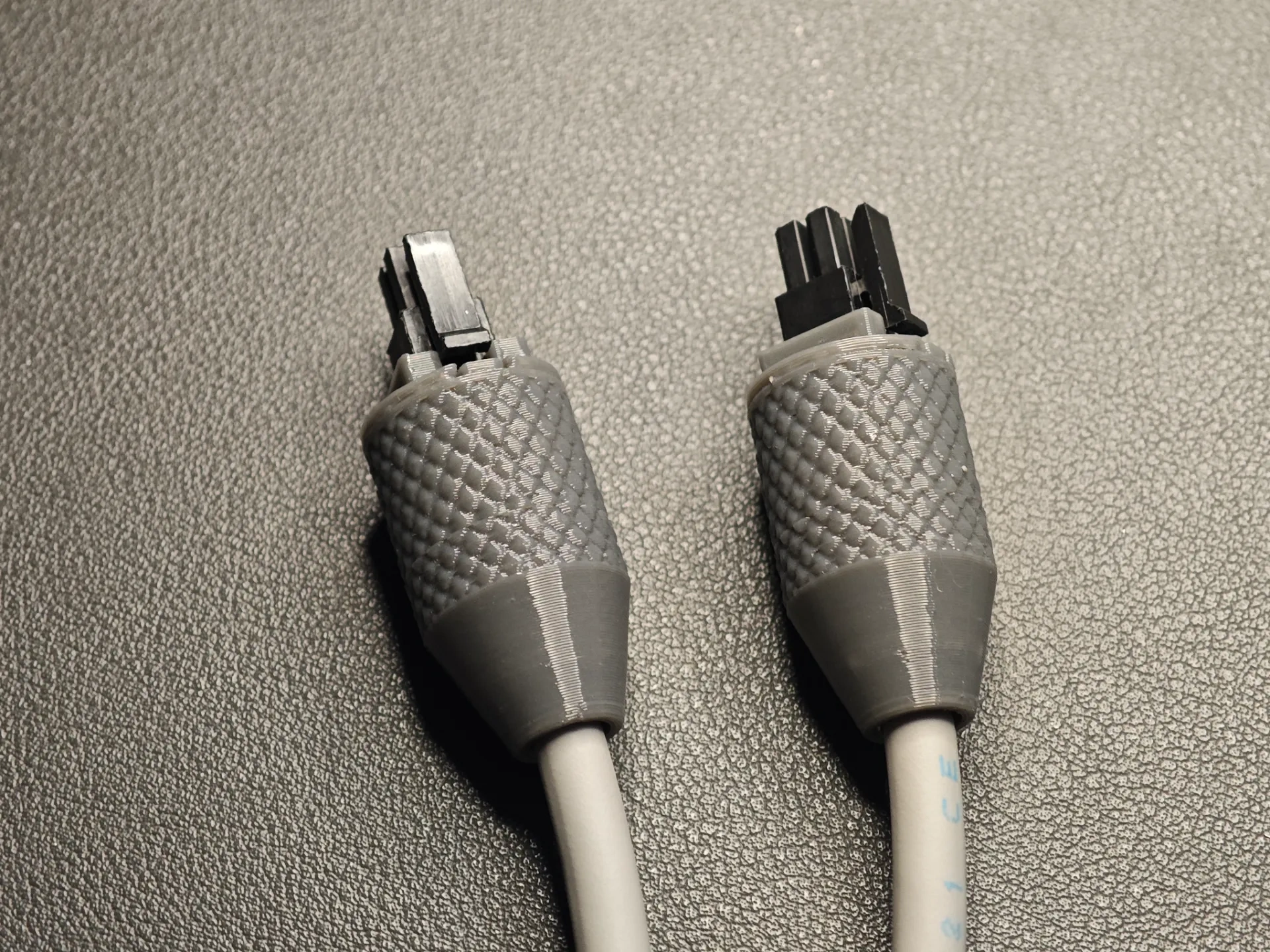 MX3.0 Connector Housing 4-Pin Custom Double-Ended Male-to-Male Reverse ...