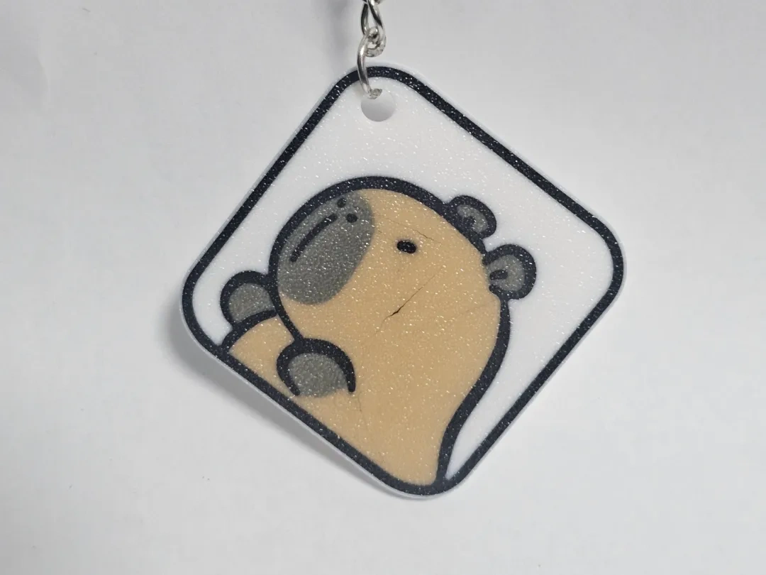 Capybara Keychain (15/24) by 狂飙di小猪 - MakerWorld