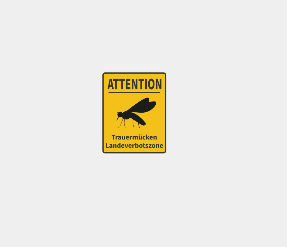 No-Fungus-Gnats Landing Zone Sign by achNina - MakerWorld