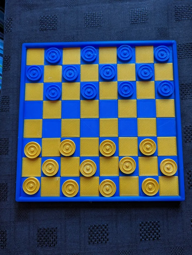 Draughts _ Checkers by mrclem - MakerWorld