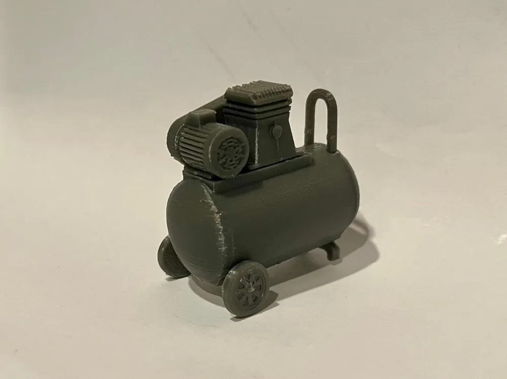 Air Compressor Kit Card – 1:24 Scale Diorama Accessories Remixed by The ...