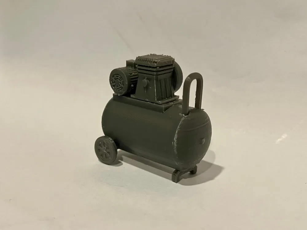 Air Compressor Kit Card – 1:24 Scale Diorama Accessories Remixed by The ...