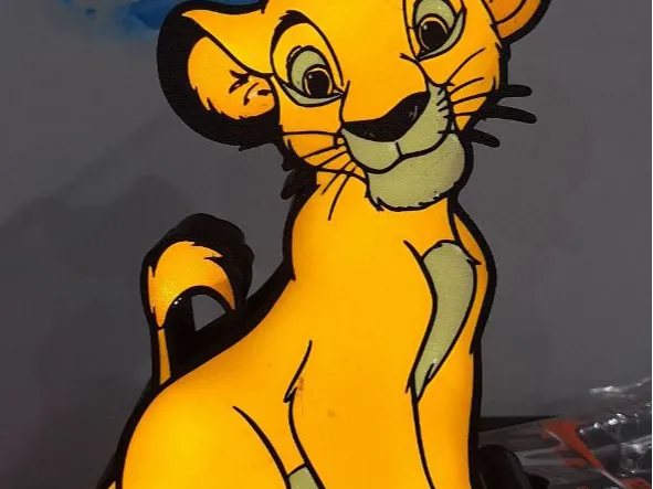 Simba LED Lamp by djmeg86 - MakerWorld