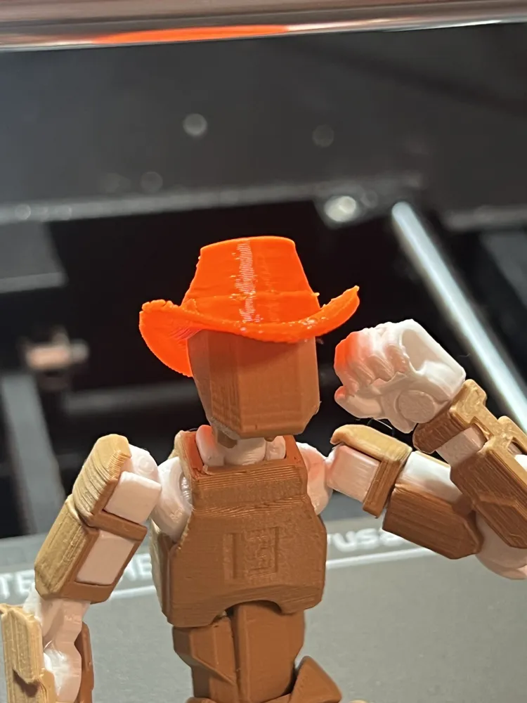 DUMMY 13 V 1.0 COWBOY HAT ACCESSORY by Dimensional_Whi - MakerWorld