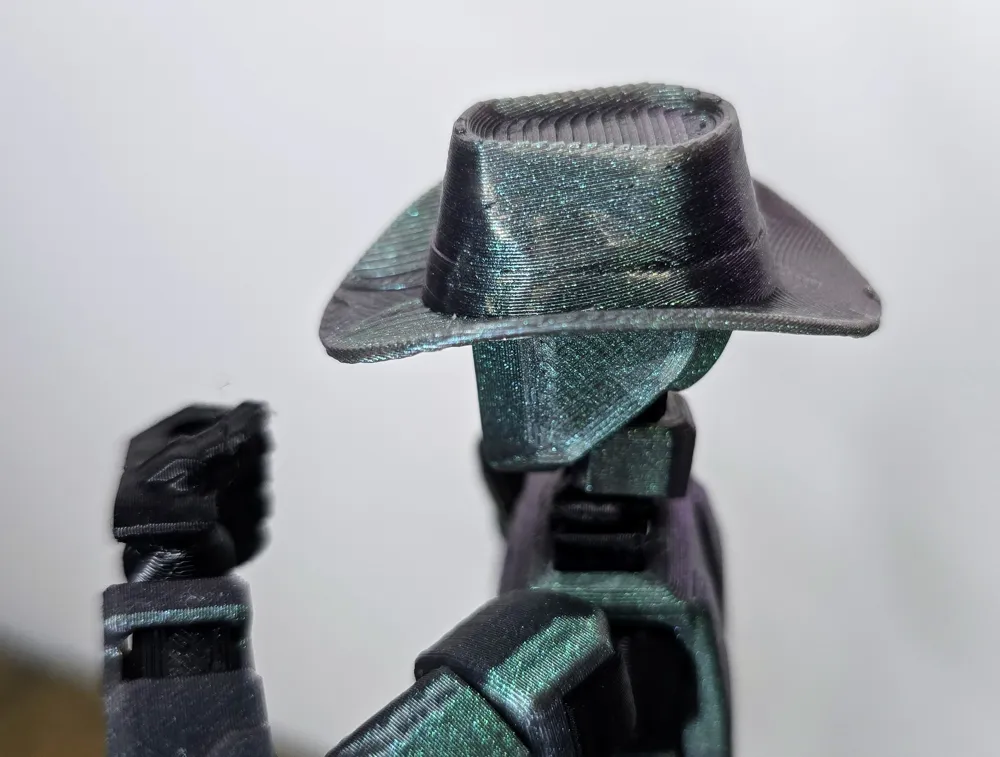 DUMMY 13 V 1.0 COWBOY HAT ACCESSORY by Dimensional_Whi - MakerWorld