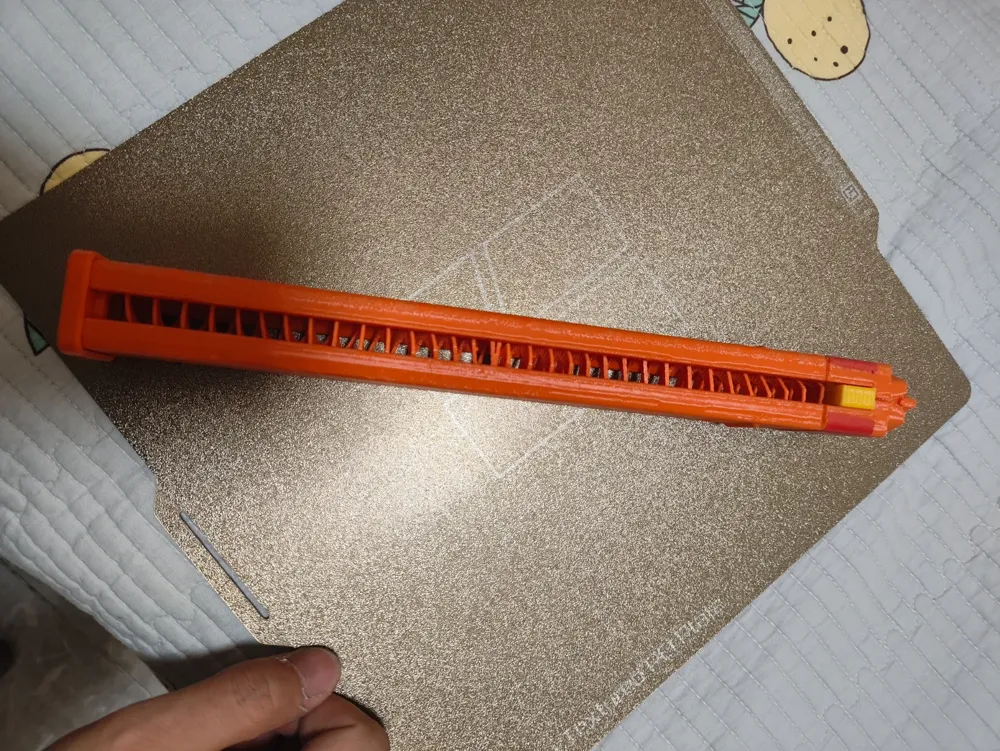 TEC-9 Disc Launcher Magazine Spring by 天天快乐 - MakerWorld