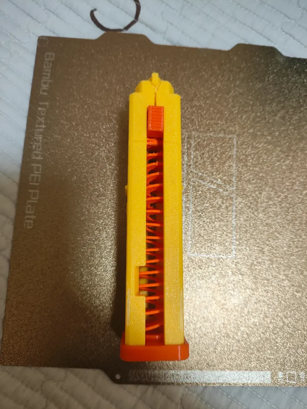 TEC-9 Disc Launcher Magazine Spring by 天天快乐 - MakerWorld