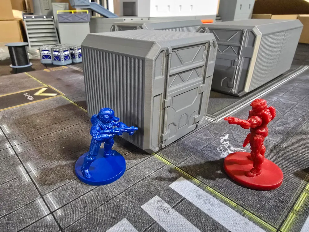 Traxus Shipping Containers by RyanHen379 - MakerWorld