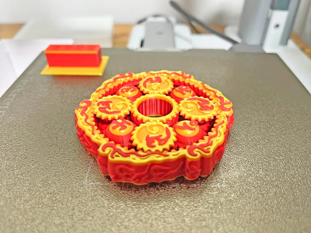 Nezha Magic Marbles Wind Fire Wheels Planetary Gear Fidget Spinner TA1 ...