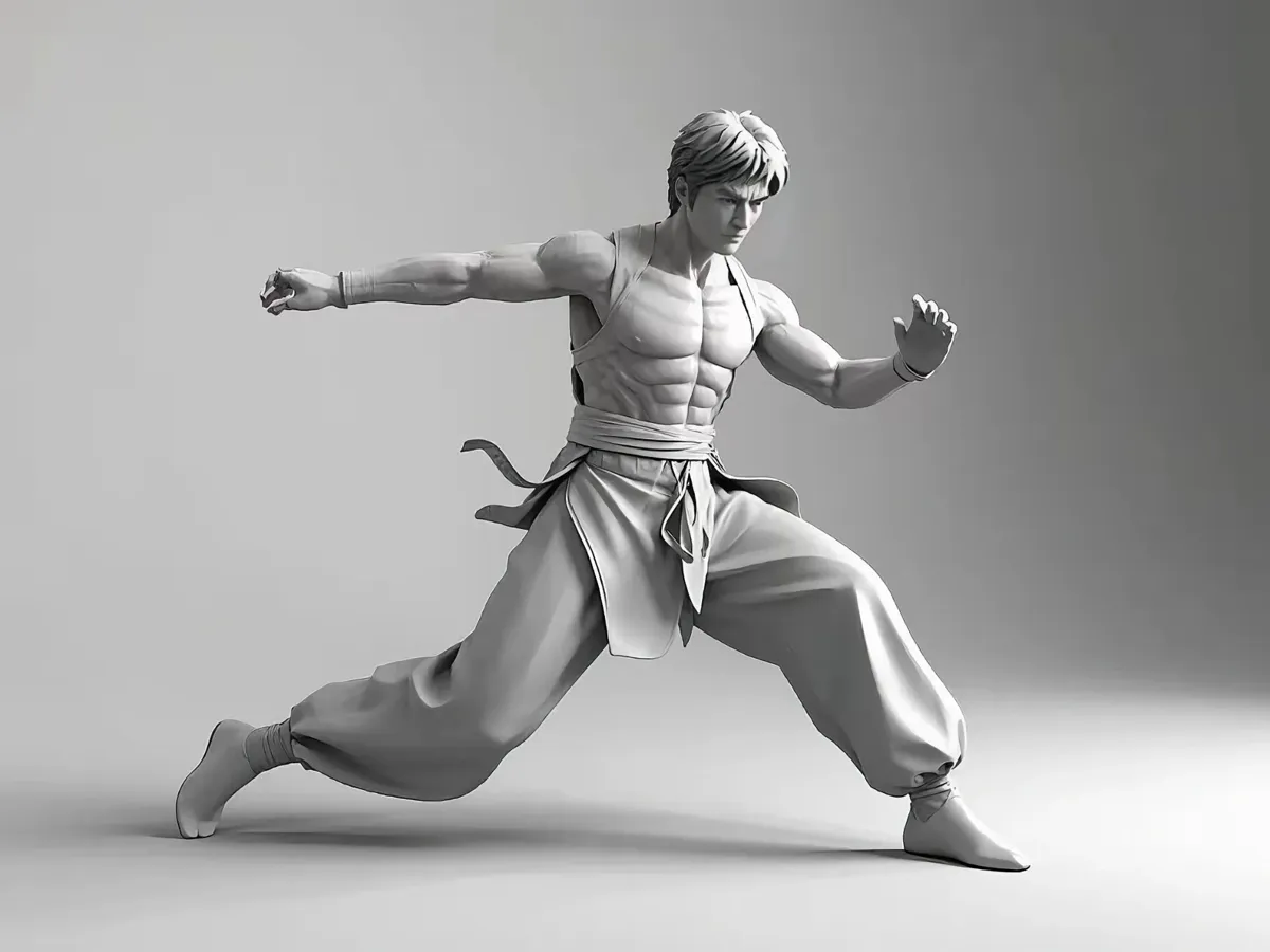 Chinese Kung Fu — Wushu (Traditional Culture) - Free 3D Print Model ...