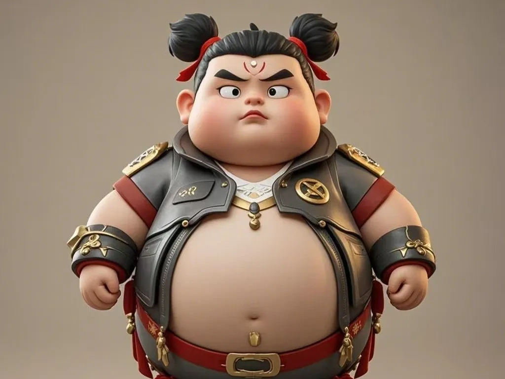 【Nezha AI Design Competition】Motorcycle-style Chubby Nezha by ...