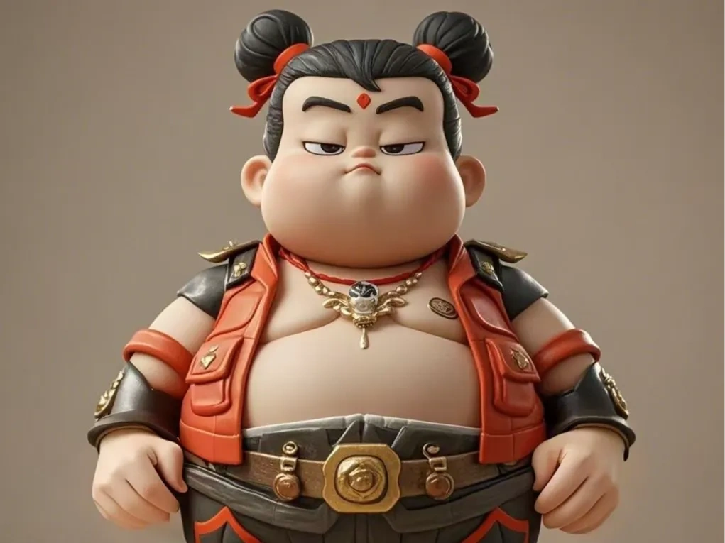 [Nezha AI Design Competition] A Prideful Little Nezha in Leather Jacket ...