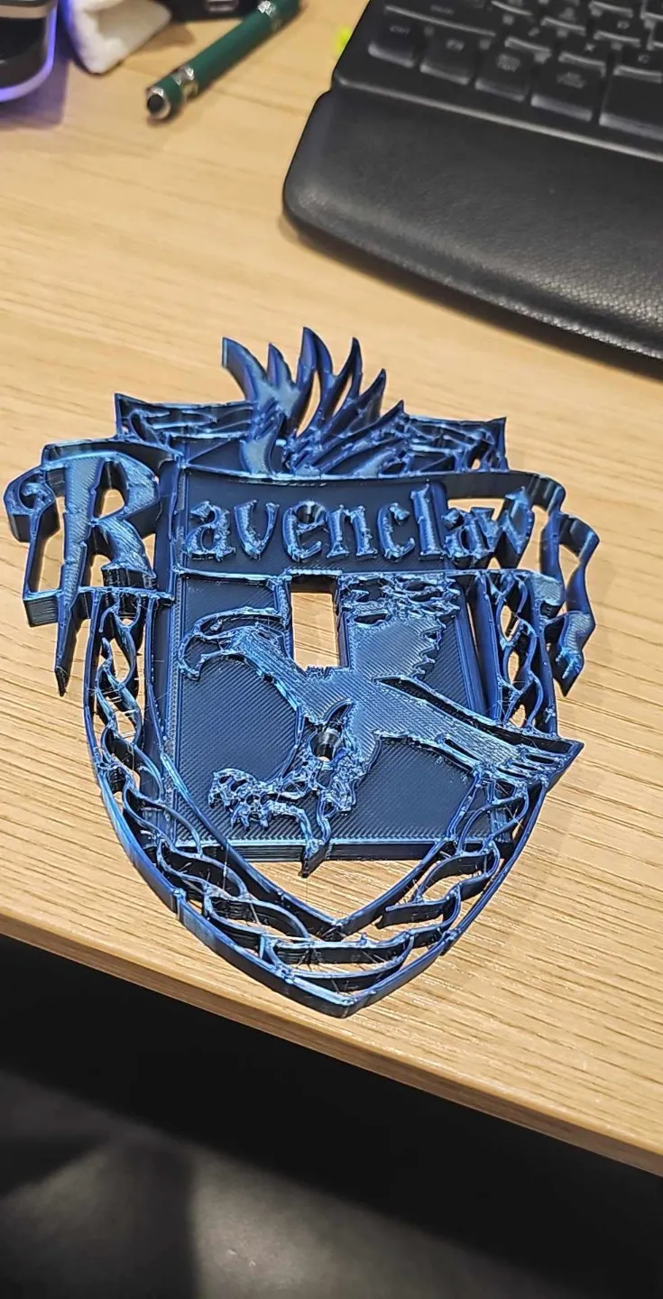 Ravenclaw Light Switch cover - Free 3D Print Model - MakerWorld