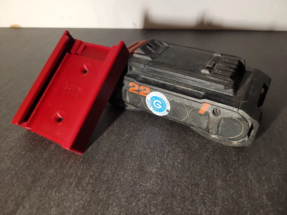 Hilti battery Holder by Houseoftheants - MakerWorld