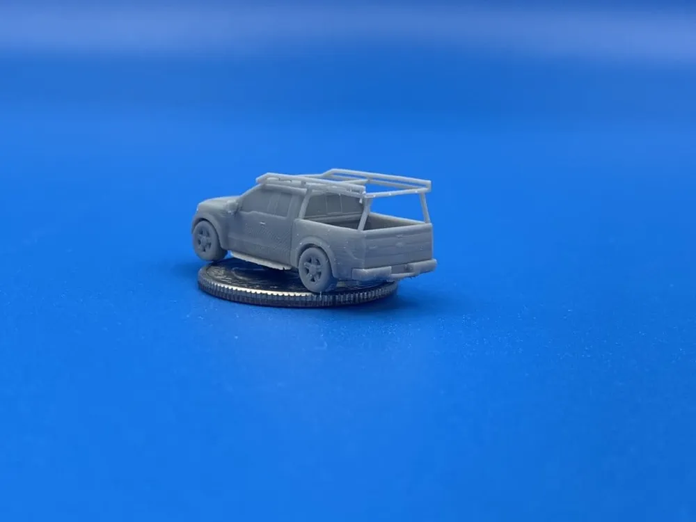 Ford F150 Work Truck with Ladder Rack N-Scale by scribbless MakerWorld ...