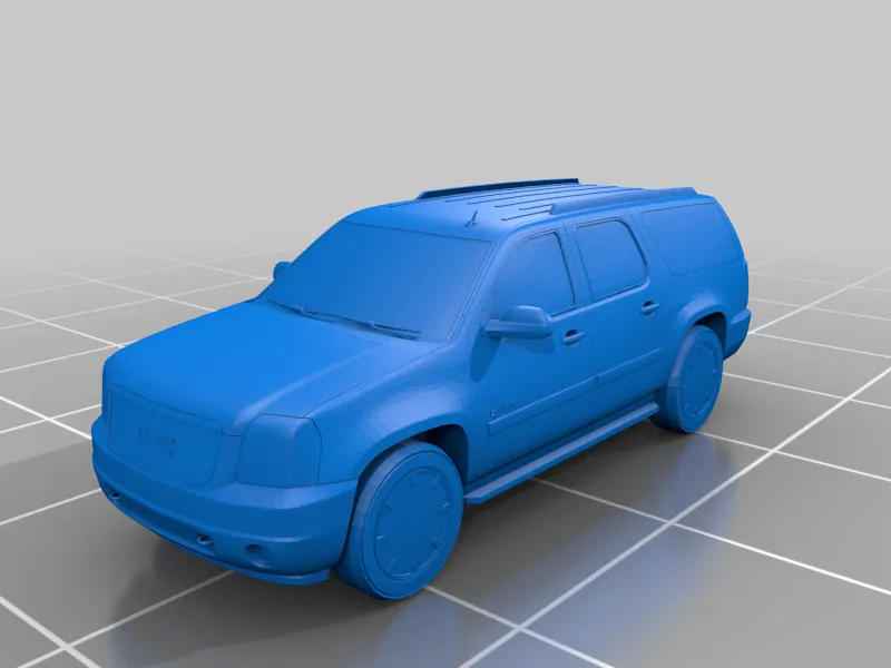 GMC Yukon N-Scale by scribbless - MakerWorld