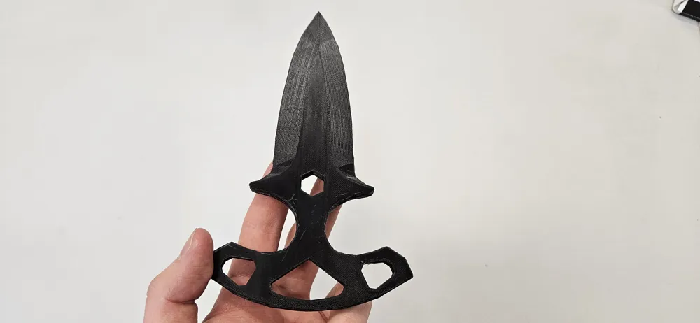 Push Dagger - Free 3D Print Model - MakerWorld