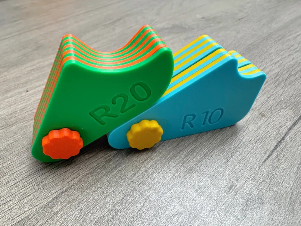 Rounded Corner Protractor R11~R20 (Simple and Portable Version) by 关灯 ...