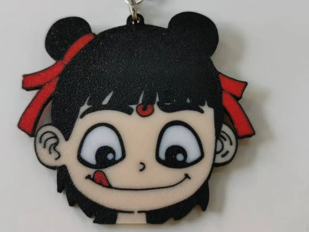 Nezha Keychain Pendant by user_1238881240 - MakerWorld