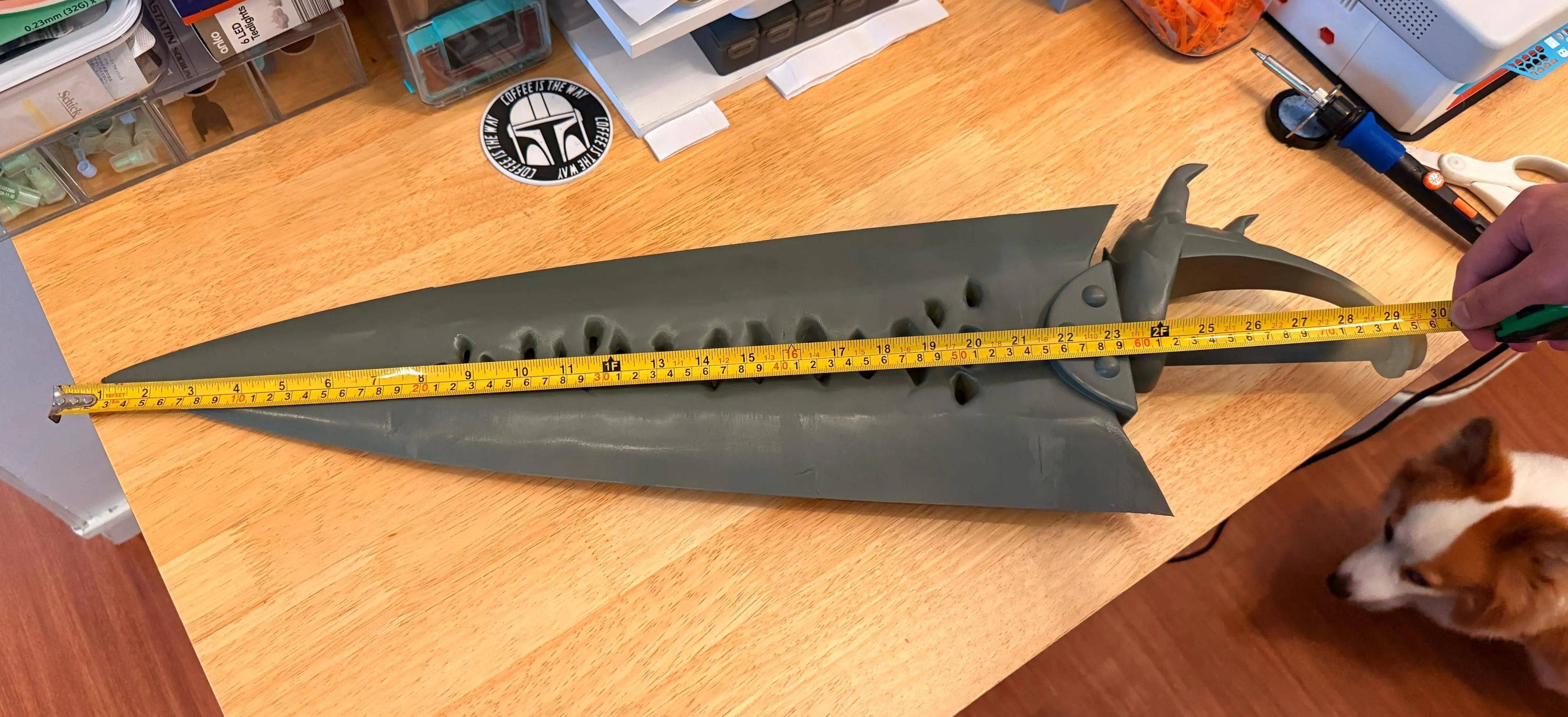 Heat Edge Sword and Shield (Scalable for big size) by Tatsy MakerWorld ...