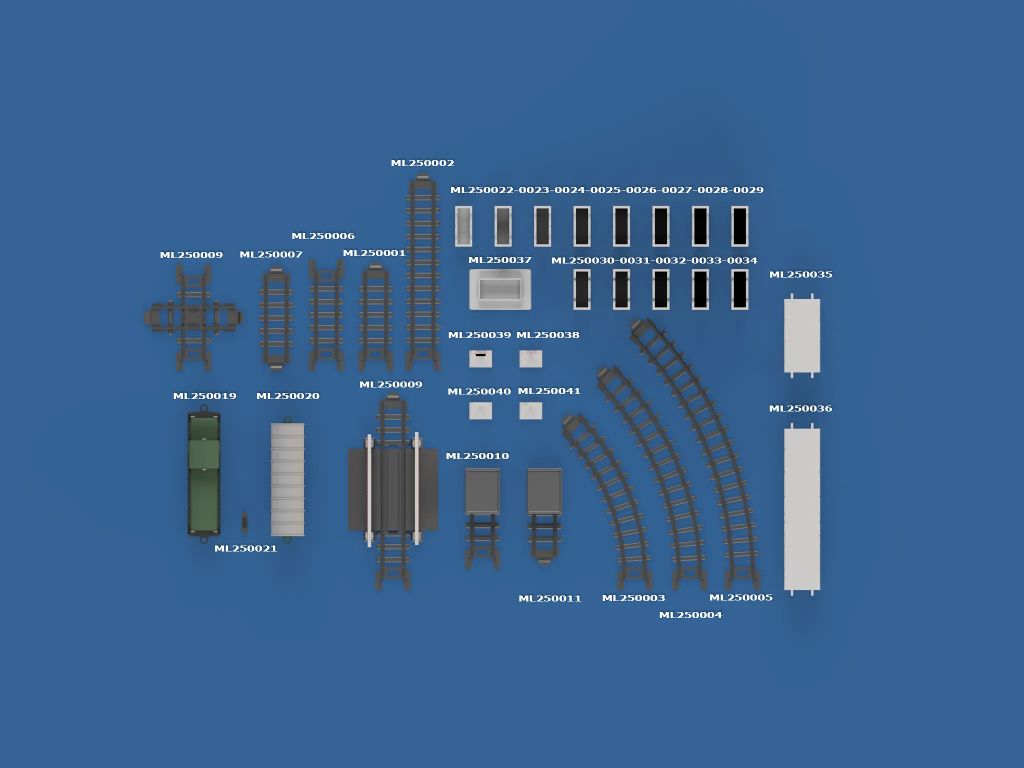 Railway pack #1 (Classic train comp.) [Base set] by Monolabs MakerWorld ...