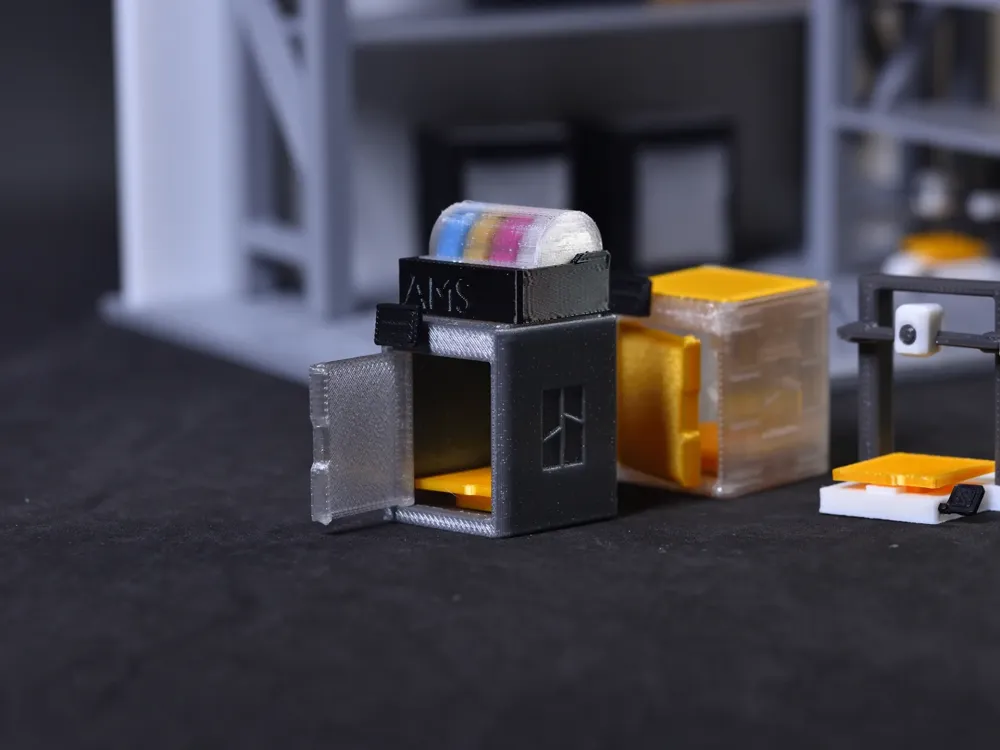 [1/15] My Workshop Miniature Series: Bambu X1C 3D Printer by 腾云驾雾陈先森 ...