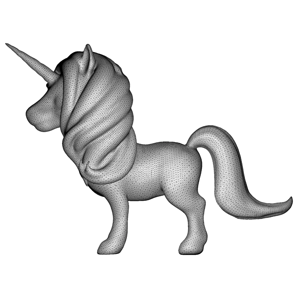 Rainbow Unicorn Figurine - Free 3D Print Model - MakerWorld